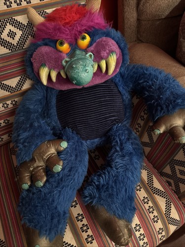 Vintage 1986 My Pet Monster AmToy 24 Inch Big Plush Original No Cuffs ...