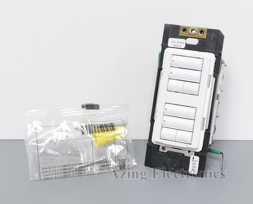 Lutron RadioRA2 RRD-H2RLD-WH Hybrid Keypad White (good) | eBay