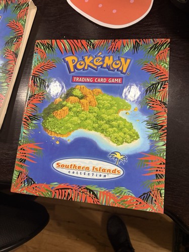 2001 Vintage Pokemon Southern Islands Collection Binder NO CARDS BINDER ...