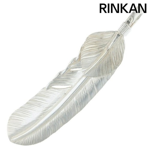 Gorose Upper Silver Oversized Feather Right Facing Neckline Top Men's ...
