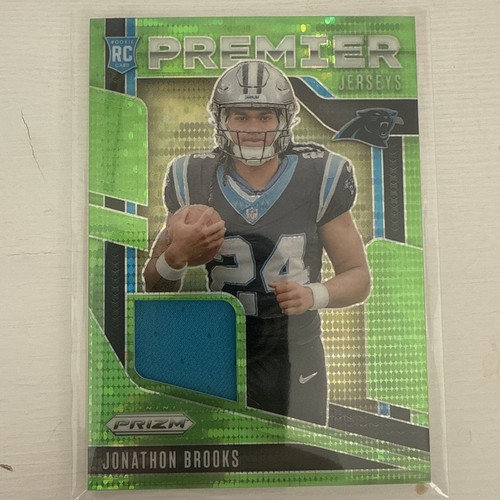 2024 Panini Prizm Jonathan Brooks Rookie Premier Jerseys Patch panthers ...