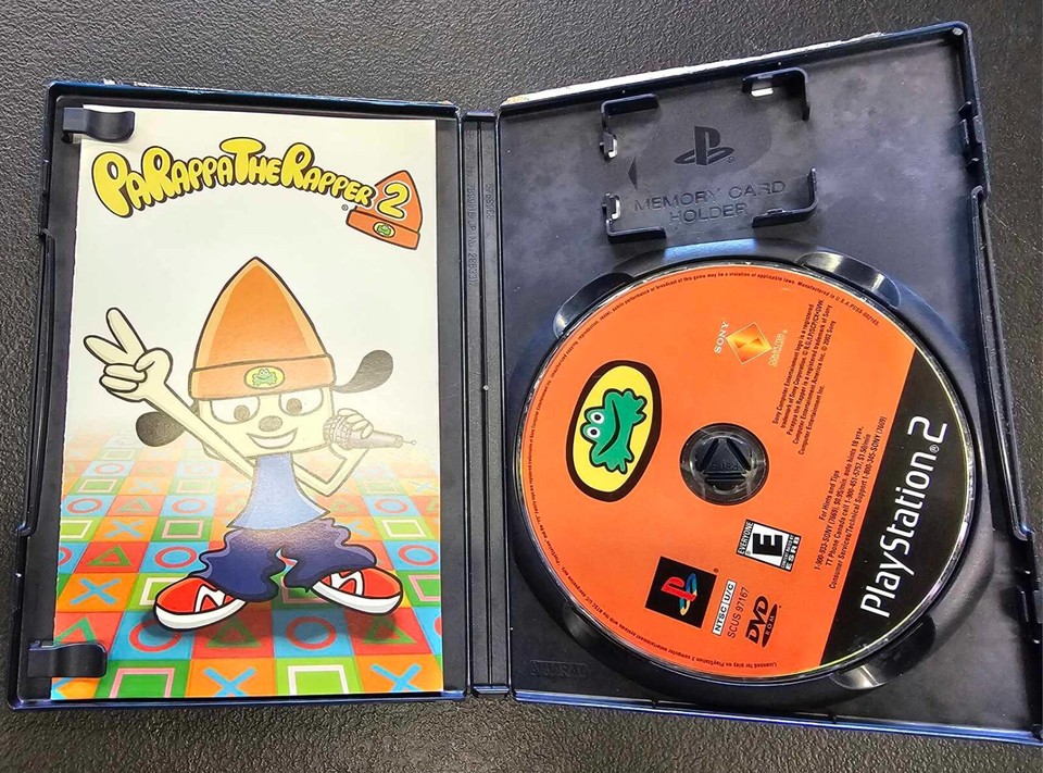 PaRappa the Rapper 2 (Sony PlayStation 2, 2002) PS2 Complete & Tested ...