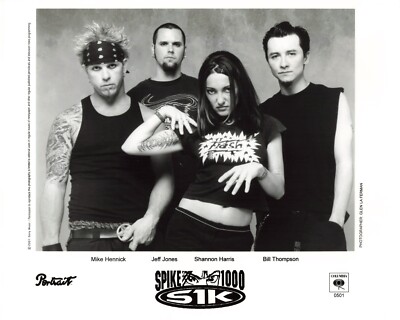 Spike 1000 Band Photo 8x10 Shannon Harris Mike Hennick Jeff Jones S1K ...
