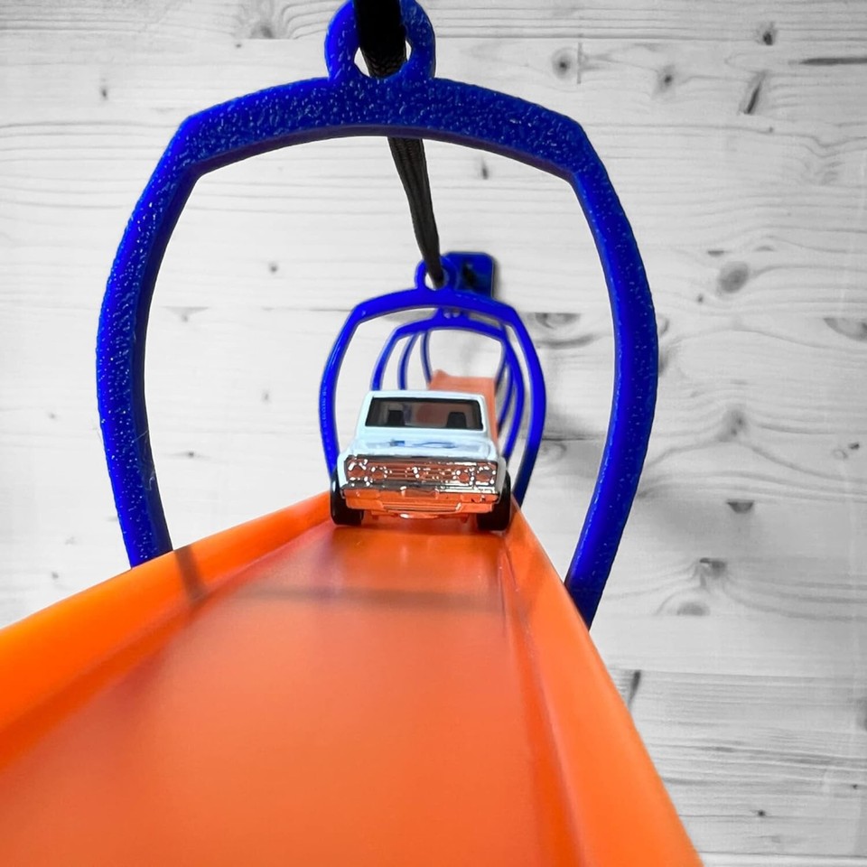 Set of 10 Hot Wheels Compatible Suspension Bridge Blue Durable NEW Lot ...