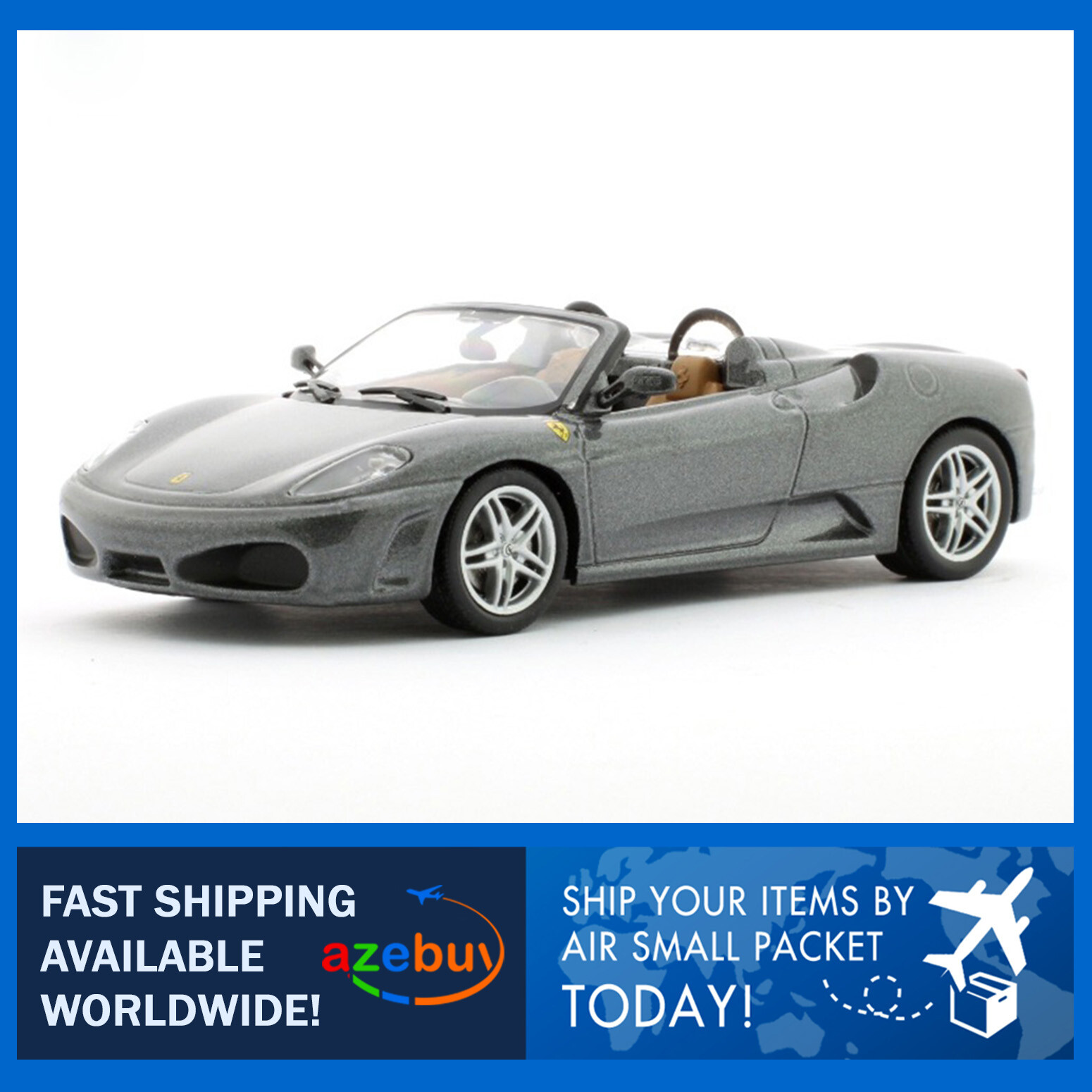 Gray Ferrari F430 Spider