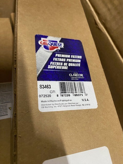 INGERSOLL-RAND 89295976 - Air filter cross reference