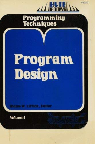 PROGRAM DESIGN (V. 1) By Blaise W. Liffick 9780070378254 | eBay