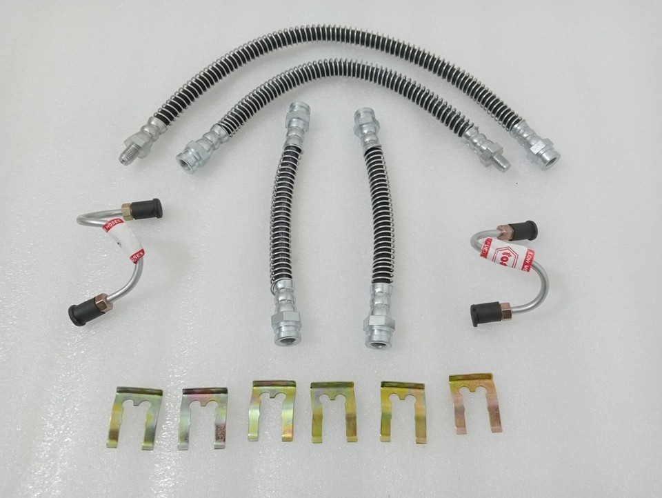 Willys jeep MB GPW CJ2A CJ3A CJ3B M38 M38A1 Brake Hose Kit Big |Fit For ...