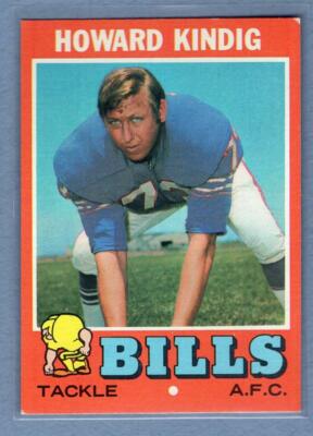 1971 Topps #33 Howard Kindig EX GO129 | eBay