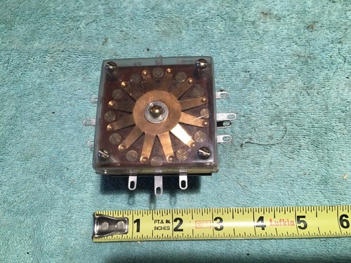 NOS Military Radio 24VDC Automatic Rotary Contacter Switch S2 | eBay
