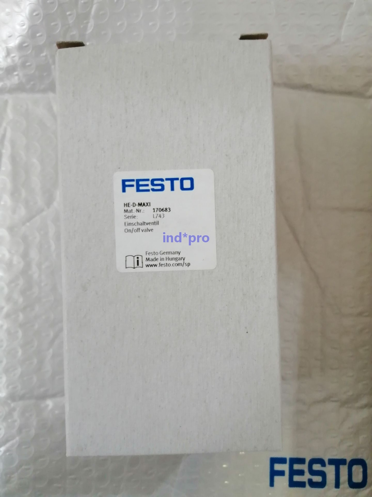 1pcs Festo switching valve 170683 HE-D-MAXI | eBay