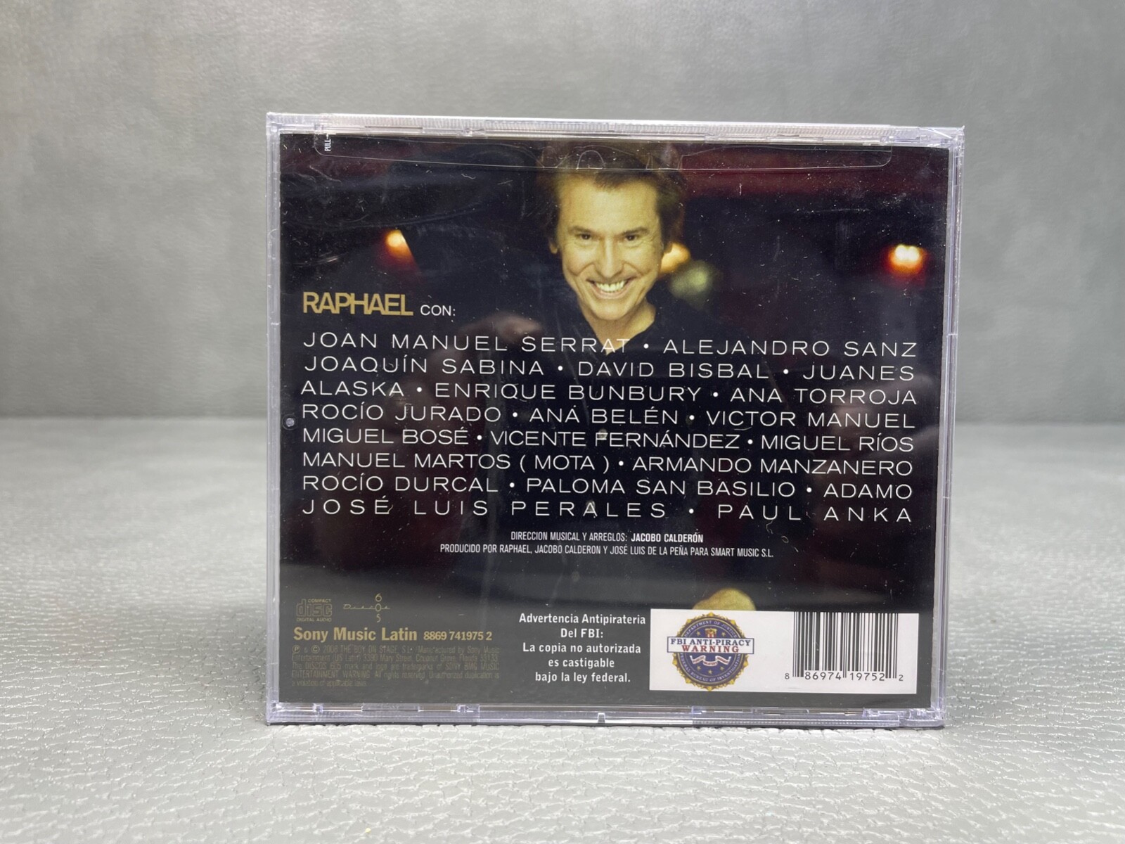 50 Años Despues by Raphael (Spain) (CD, 2008, Sony Music Distribution ...