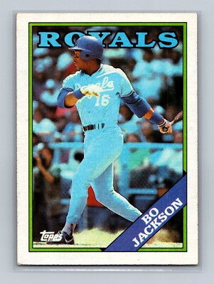 1988 Topps Bo Jackson #750 Royals | eBay