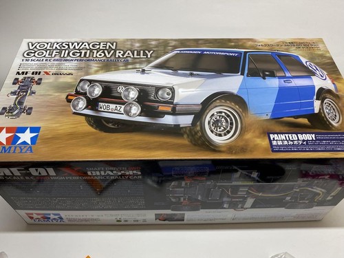 Tamiya MF-01X Golf II GTI 16V Rally Body Painted Used, Packaging Wear ...