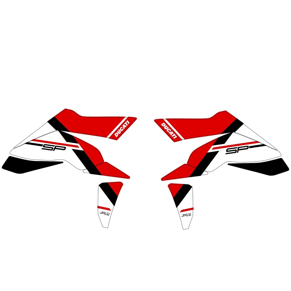 Set Graphic Stickers for Ducati Hypermotard 950 2019 2020 2021 2022 ...