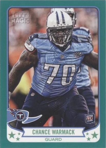 2013 Topps Magic - Chance Warmack #179 Mini Green (RC) for sale online ...