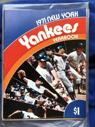 1971 NEW YORK YANKEES YEARBOOK | eBay