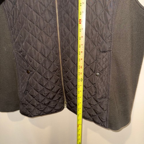 J. JILL Women's Full Zip Down Puffer Vest Black Quilted Style 4X 4XL | eBay