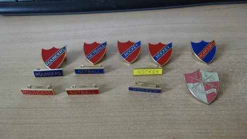 Vintage 1980s St Michael's Preparatory School Jersey Enamel School ...