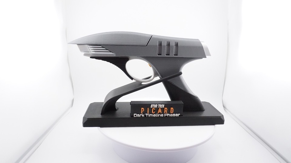 Star Trek Picard Dark Timeline Phaser Replica Prop Display Starfleet | eBay