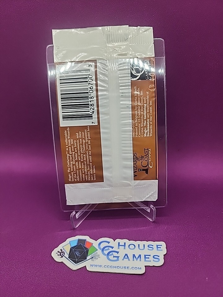 MTG Empty Summer Edgar Booster Pack Wrapper Revised W/ Provenance ...