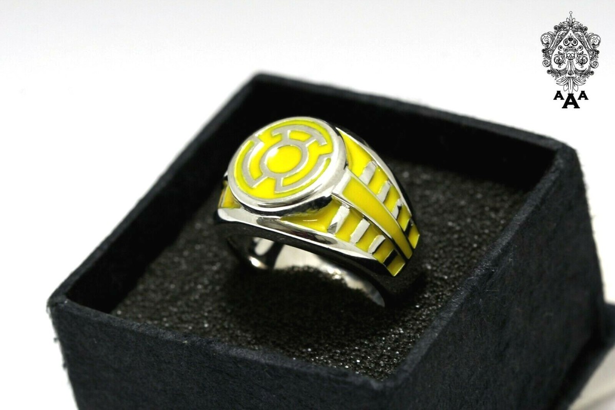 Yellow Lantern Ring Replica