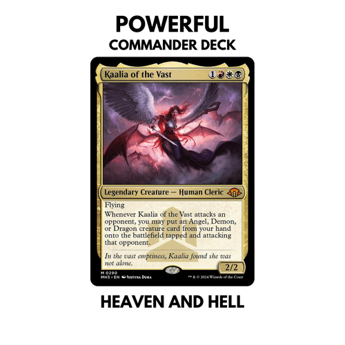 POWERFUL Kaalia of the Vast MTG Commander EDH Deck- Angels, Demons, and ...