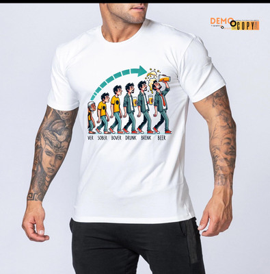 T SHIRT Bachelor Party Humour Evolution Man Beer man woman | eBay