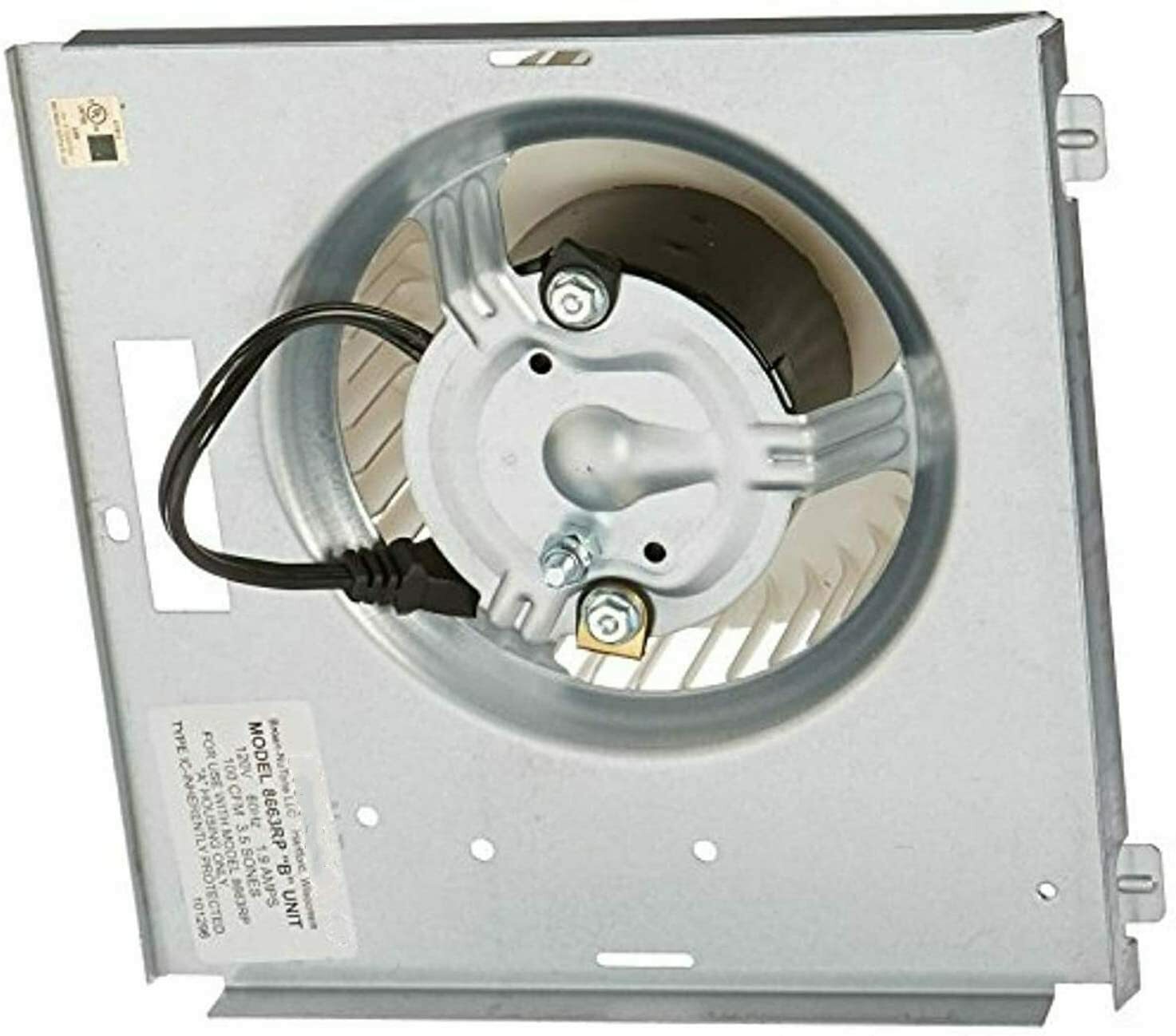 Bathroom Exhaust Vent Fan Motor Assembly For Nutone 8663RP 8663RM 8663P ...
