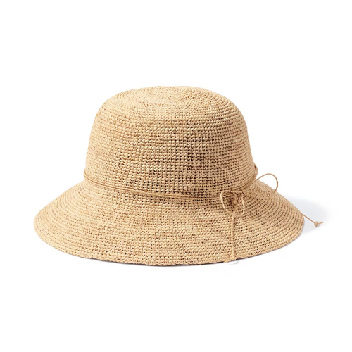 MUJI 100% Raphia Foldable Capelin Hat Unbleached 55-57.5 cm FedEx ...