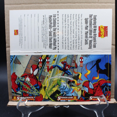 Spider Man Masterprints Cards, Spider-Strength, Spider-Leap, Spider ...