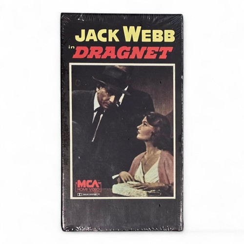 DRAGNET (1982) VHS - MCA Home Video RARE FACTORY SEALED w/Watermarks JACK WEBB | eBay