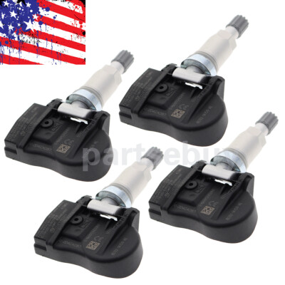 SET OF 4 For 2006-2013 VOLVO C30 C70 TPMS Tire Pressure Sensors Kit ...