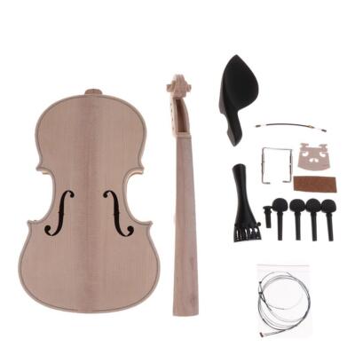 Exquisite Unfinished 4/4 Full Size Violin set of diy Kits | eBay