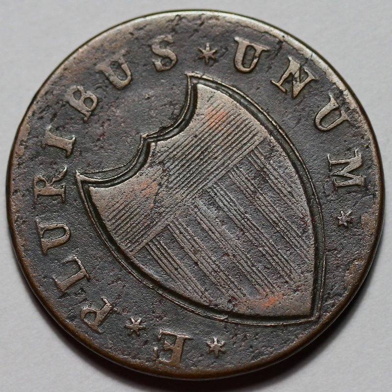 1787 New Jersey Copper Colonial Coin | eBay