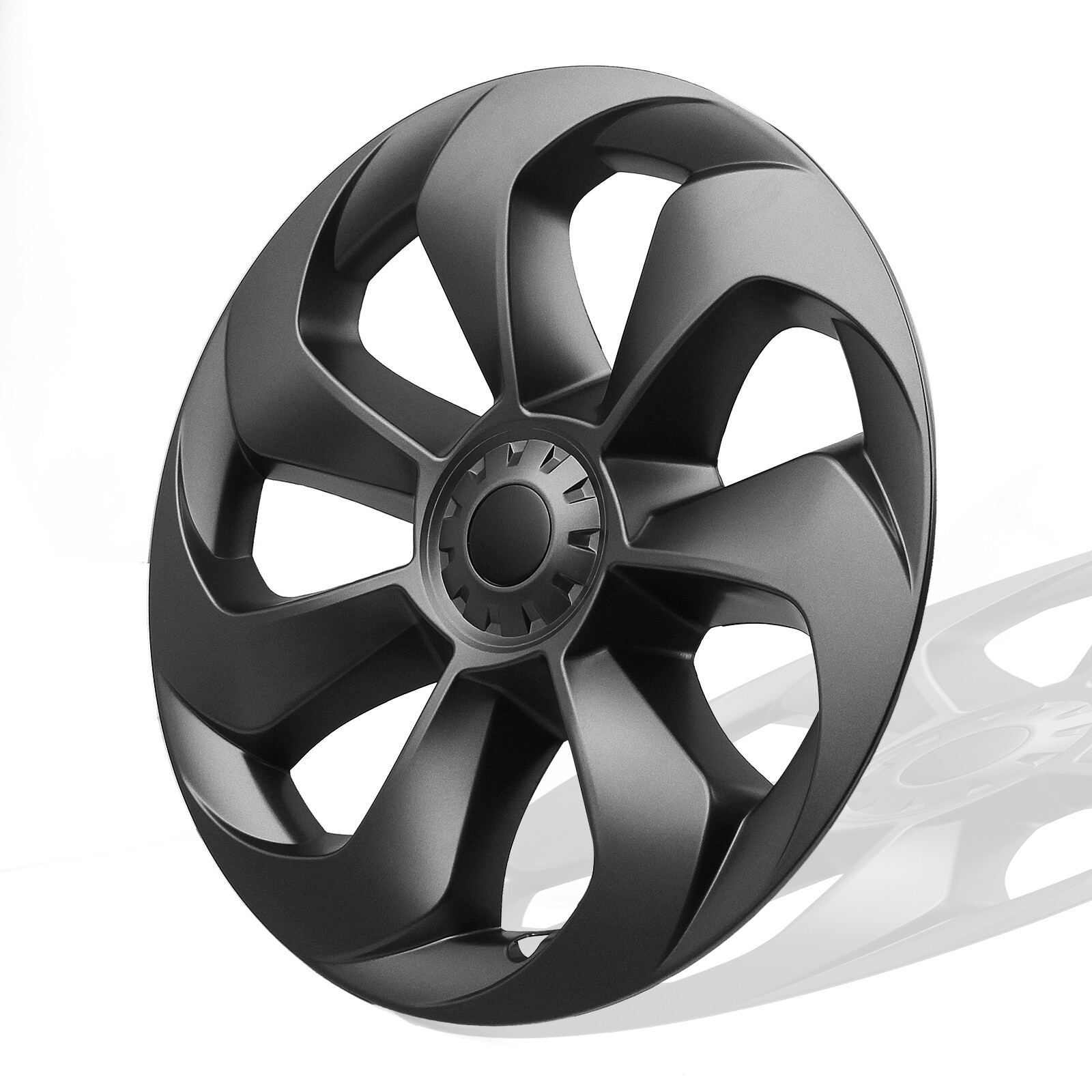 4PCS Gray 19" Hubcap Rim Cover Wheel Cap For Tesla Model Y 2020-2024 ...