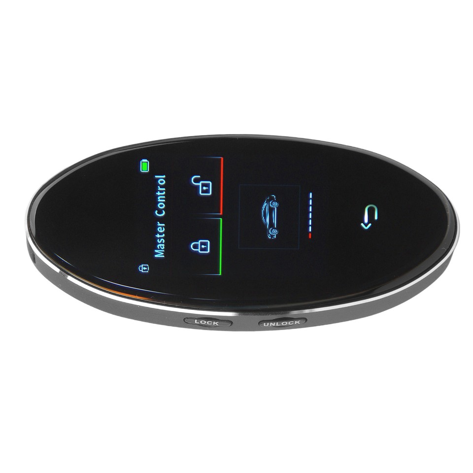 Smart Remote Car Key Anti Theft Sensitive Black Keyless Entry LCD ...