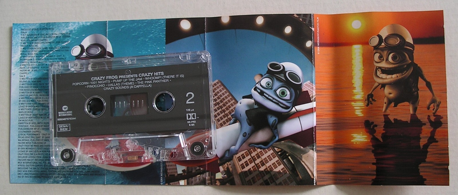 CRAZY FROG PRESENTS CRAZY HITS *RARE BULGARIAN CASSETTE TAPE* | eBay