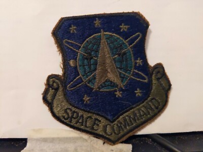 USAF SPACE COMMAND SUBDUED Patch # 5 | eBay