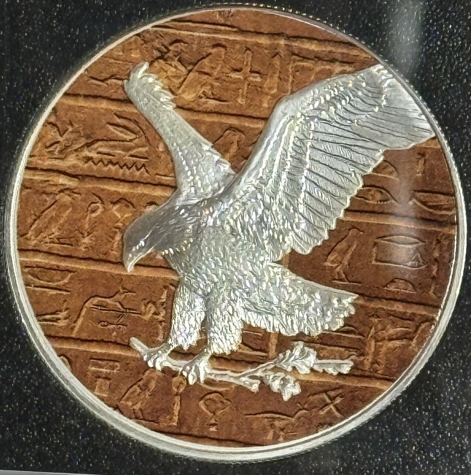 2025 U.S. Eagle Ancient Egyptian Series Cleopatra Edition 1 oz Silver ...