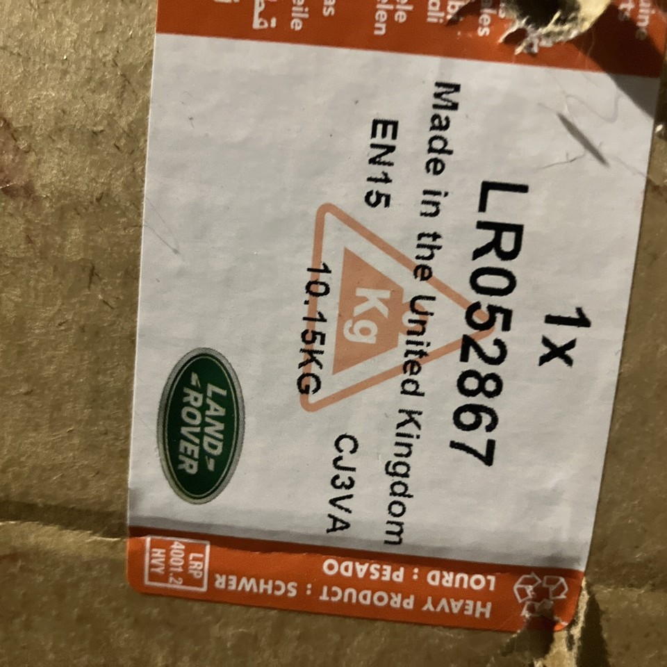 LR052867 2010-2013 Range Rover Sport Front Air Strut W/ADS Genuine New ...