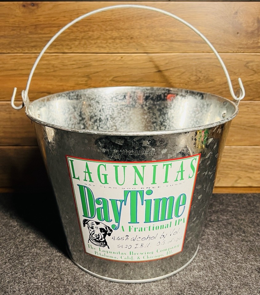 Lagunitas Brewing Company Daytime Fractional IPA Ice Beer Bucket Rare ...