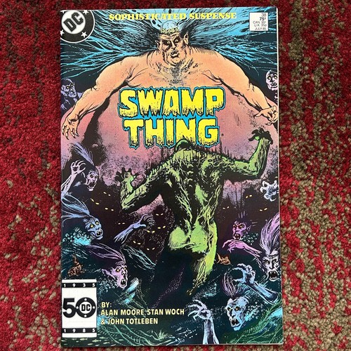 Swamp Thing #38 John Constantine 3rd Appearance Key Alan Moore 1985 DC ...