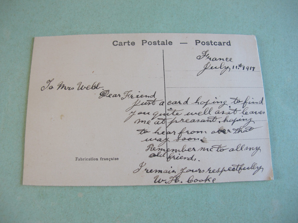 WW1 France 1917 Forget me not Silk Embroidered Postcard | eBay