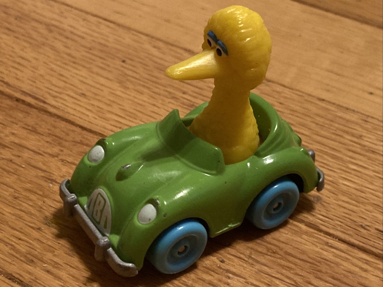 Sesame Street BIG BIRD driving Car Vintage 1983 Playskool Muppets 2.5 ...
