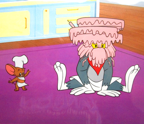 TOM AND JERRY Chuck Jones 1960's MGM cat ORIGINAL PRODUCTION DRAWING ...