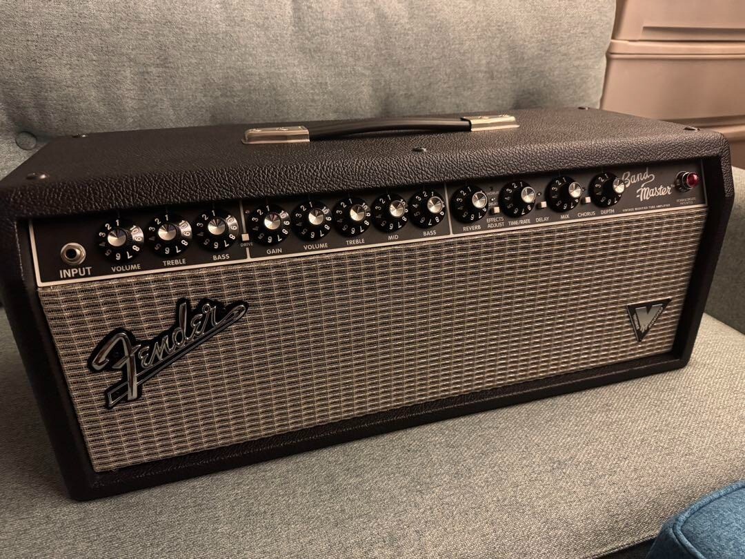 Rare fender bandmaster vm head | eBay