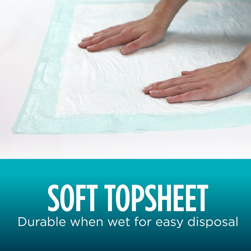 Assurance Maximum Absorbency Unisex Premium Quilted Underpad, XL 30 ...