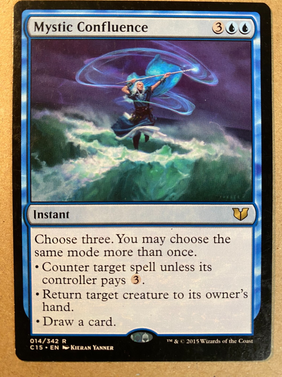 MTG 1x Mystic Confluence Commander 2015 Magic the Gathering Card x1 LP ...
