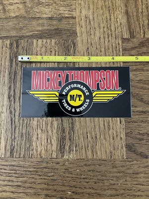 Mickey Thompson Performance Tires And Wheels Auto Decal Sticker | eBay